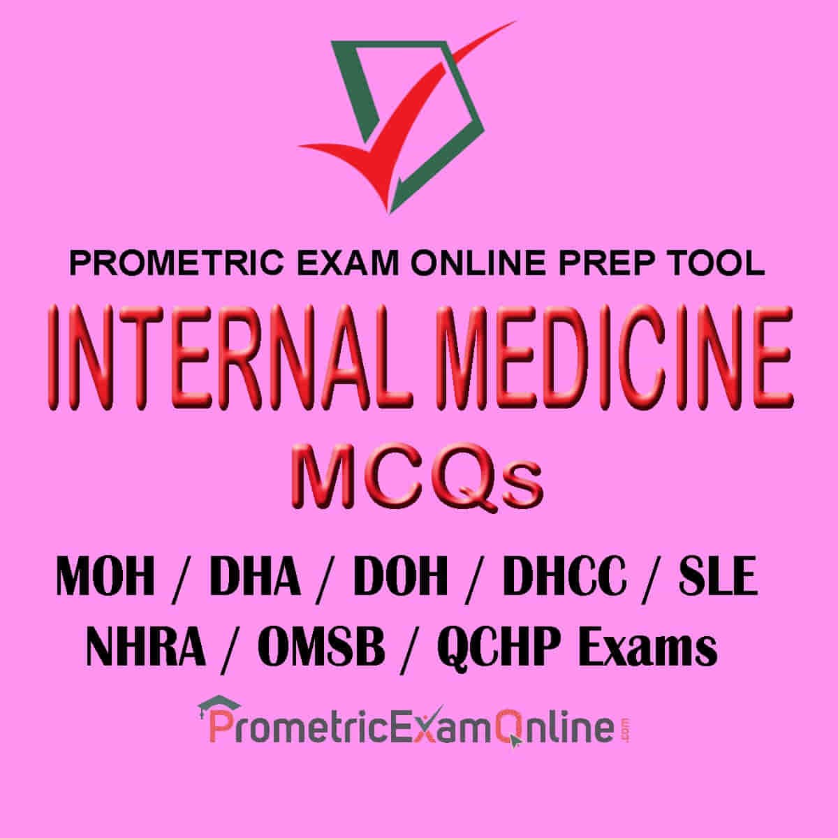 Internal Medicine Prometric Exam Practice MCQs Online 2024 Internal Medicine Prometric Exam Practice MCQs Online 2024